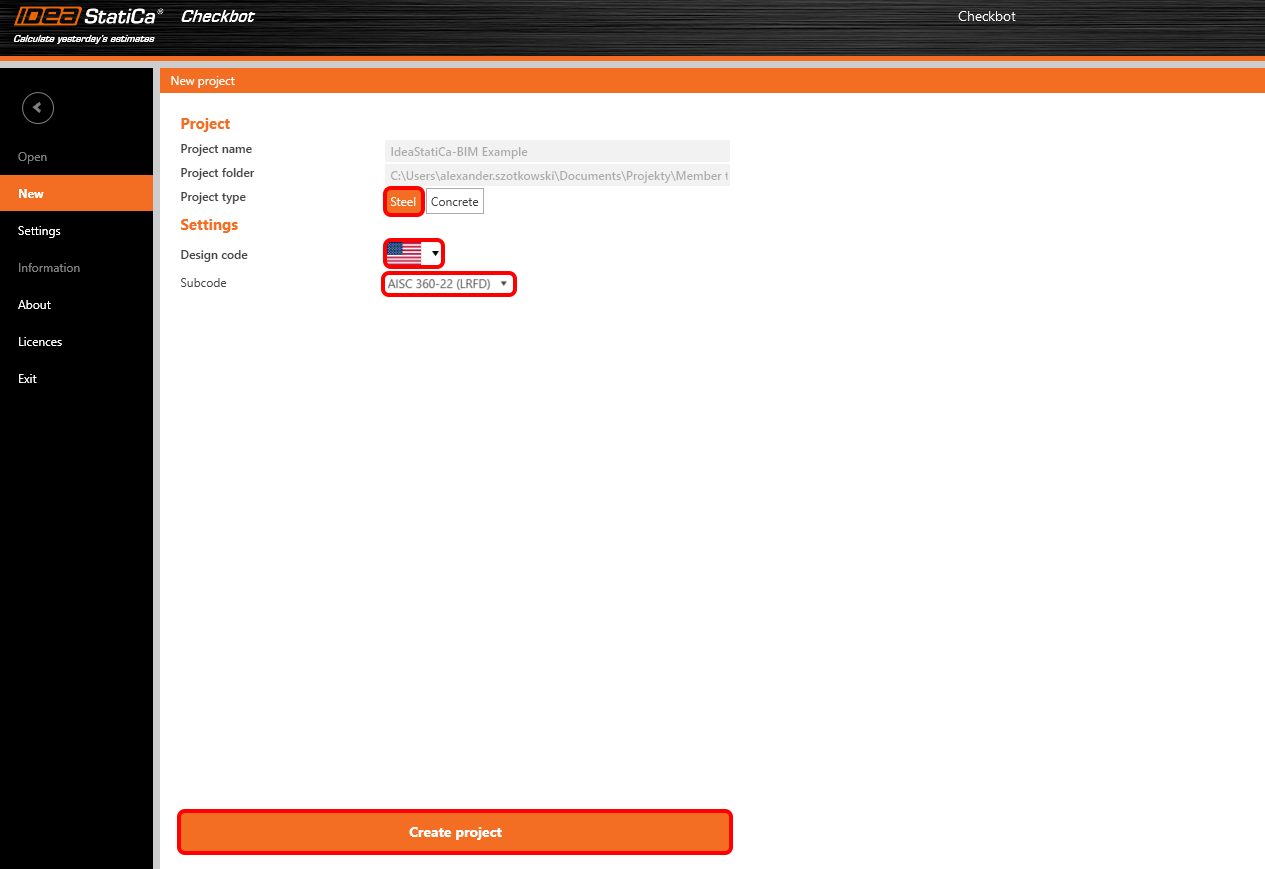 ETABS BIM link for steel Member design (AISC) | IDEA StatiCa